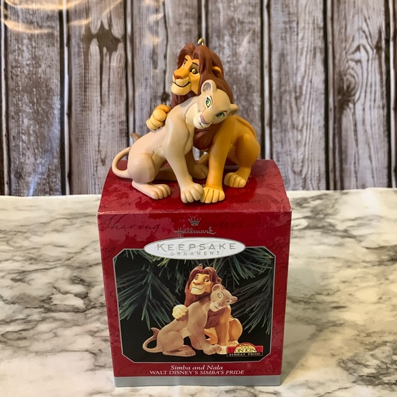 Holiday | Vintage Hallmark Keepsake Simba And Nala Simbas Pride Ornament Dated 1998 | Poshmark